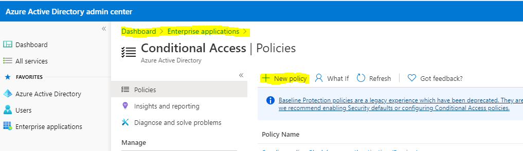MFA deployment using Conditional Access Policies in Azure AD – WICHER.CO.UK